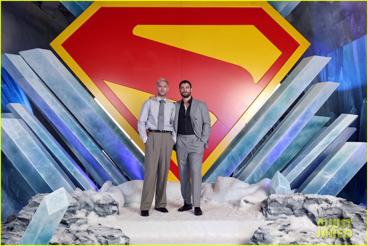 'Superman' Stars David Corenswet, Rachel Brosnahan & Nicholas Hoult Hop ...