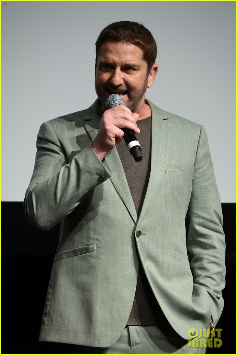 Gerard Butler Joins Nico Parker & Mason Thames at 'How to Train Your ...