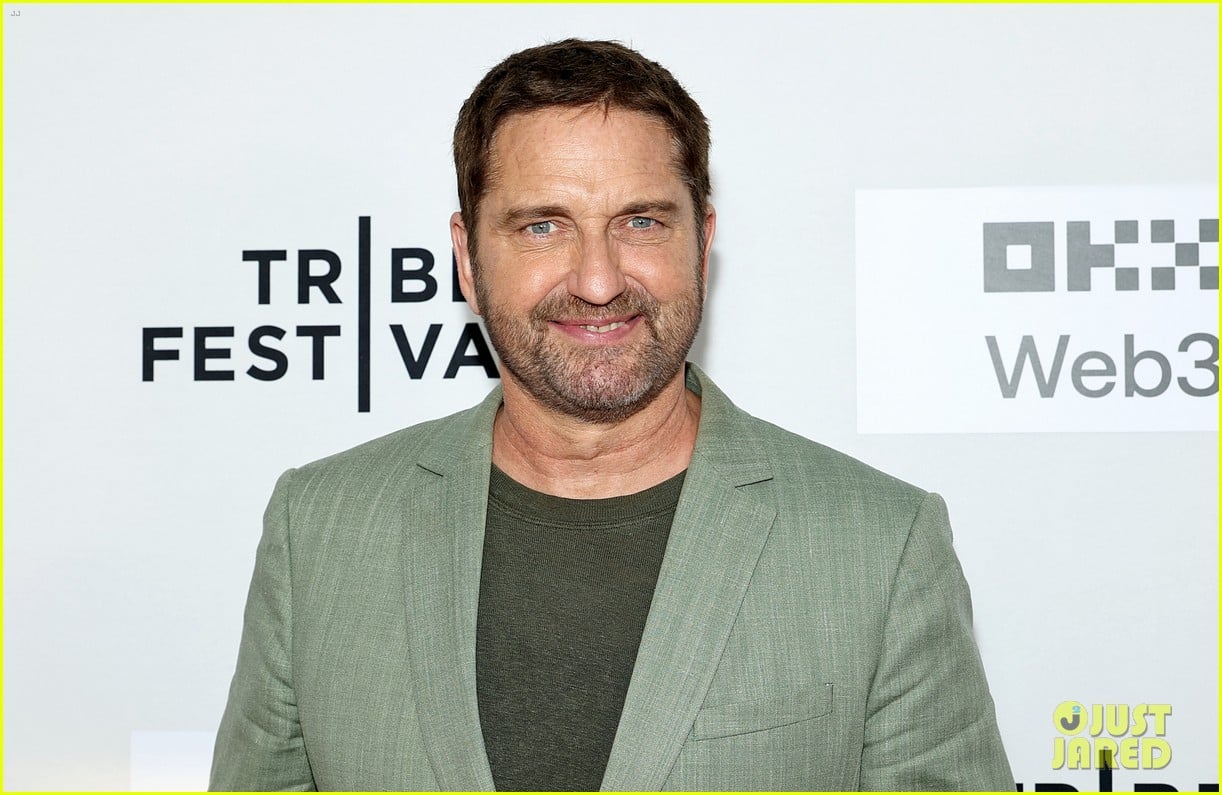 Gerard Butler Joins Nico Parker & Mason Thames at 'How to Train Your ...