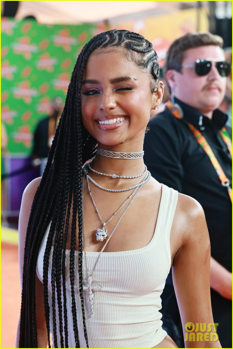 Host & Nominee Tyla Hopes to Not Get Drenched Like Katy Perry at Kids ...