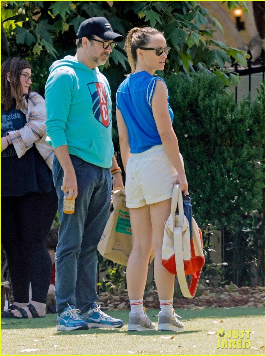 Friendly Exes Olivia Wilde & Jason Sudeikis Spend the Day at Daughter's ...
