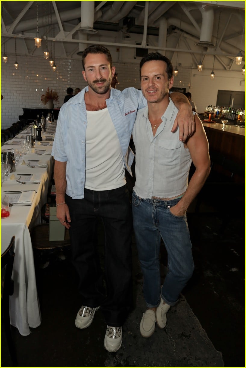 Andrew Scott Bares Buff Arms at Imagine Magazine Launch Event in London ...