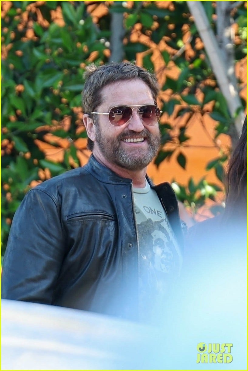 Gerard Butler & Longtime Girlfriend Morgan Brown Spotted on Weekend ...