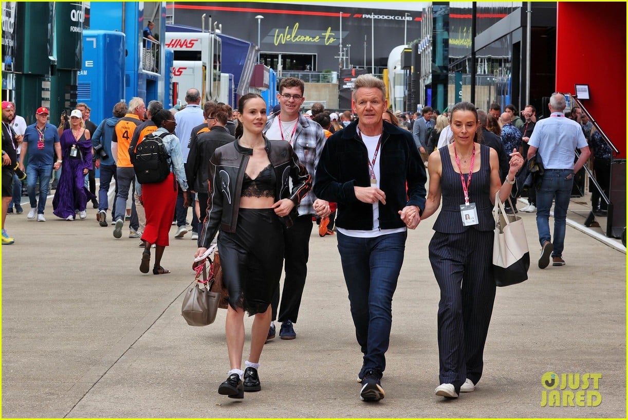 Tom Holland Supports Lewis Hamilton at F1 British Grand Prix 2025 ...