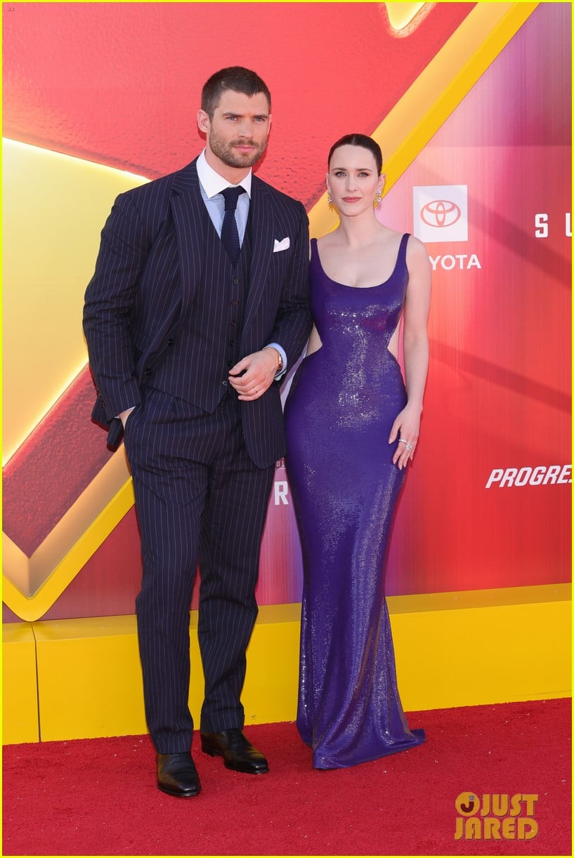 'Superman' Actor David Corenswet Makes Red Carpet Debut with Wife Julia Best Warner at L.A ...