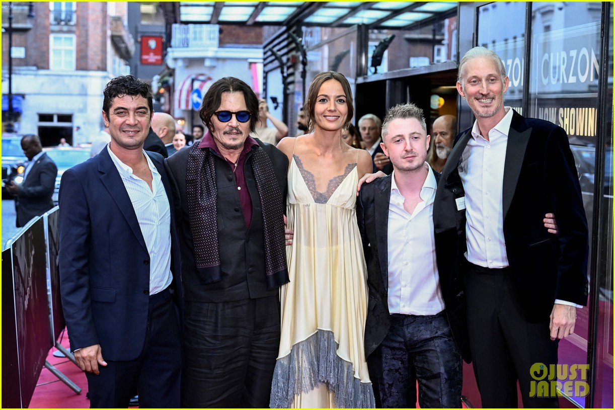 Johnny Depp Premieres New Movie 'Modì' in London; Charlie Hunnam Shows ...
