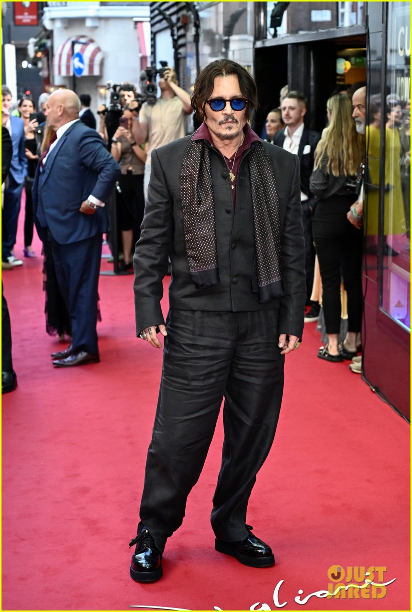 Johnny Depp Premieres New Movie 'Modì' in London; Charlie Hunnam Shows ...