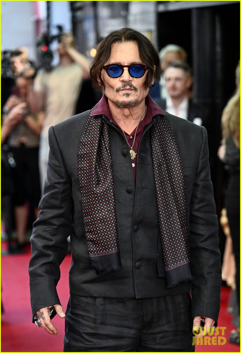 Johnny Depp Premieres New Movie 'Modì' in London; Charlie Hunnam Shows ...