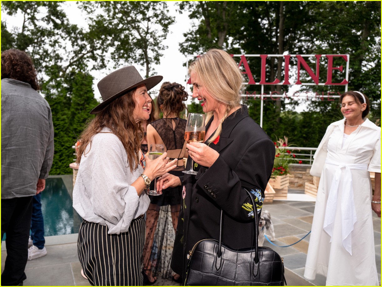 Cameron Diaz's Longtime Bestie Drew Barrymore Supports Her at Avaline x ...