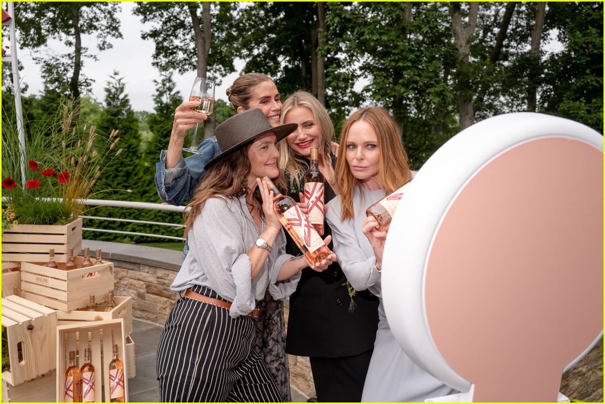 Cameron Diaz's Longtime Bestie Drew Barrymore Supports Her at Avaline x ...