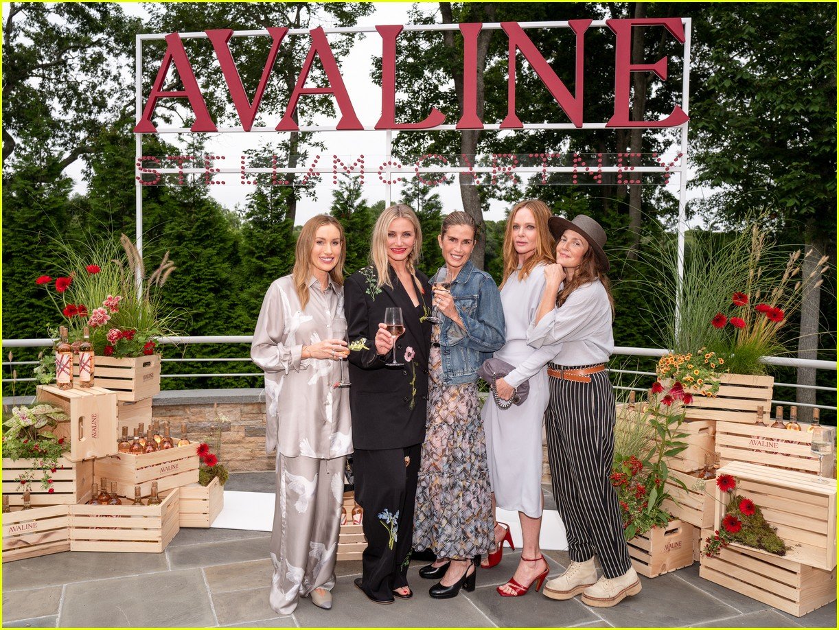 Cameron Diaz's Longtime Bestie Drew Barrymore Supports Her at Avaline x ...