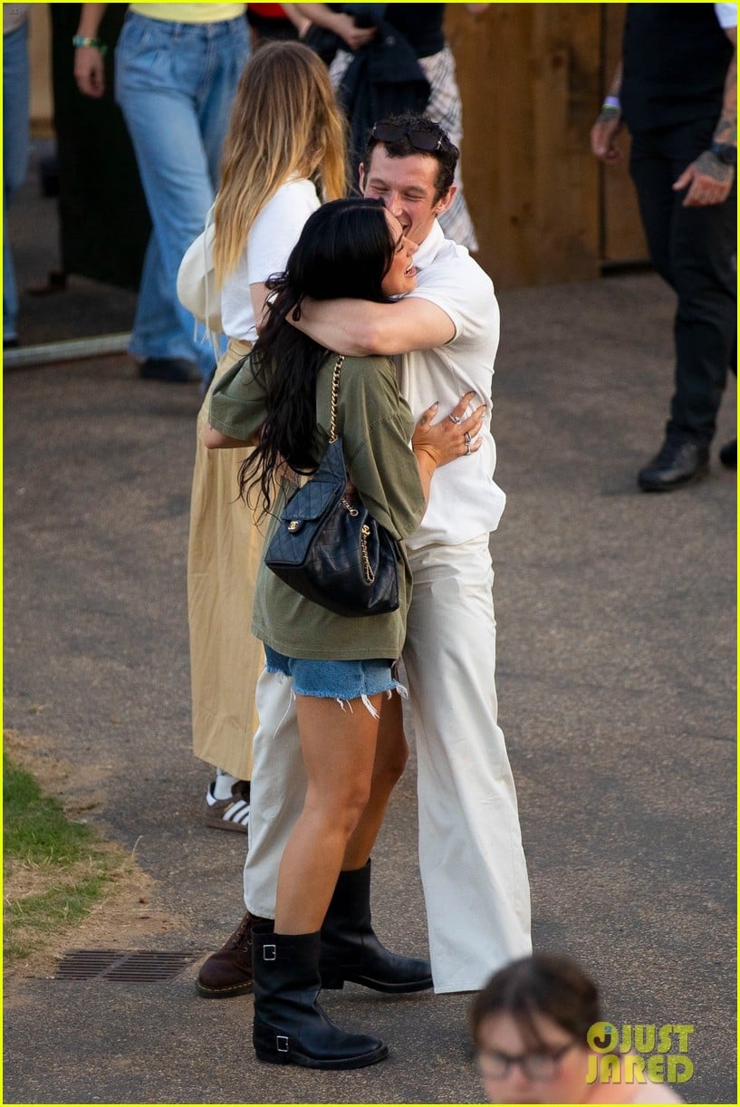 Dua Lipa & Fiance Callum Turner Flaunt Cute PDA During Music Festival ...