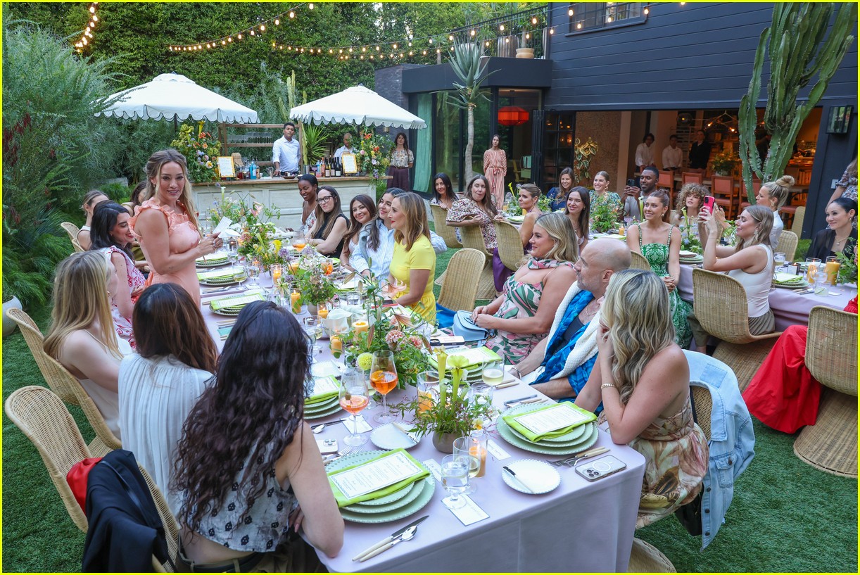 Hilary Duff Hosts a Garden Party at Home to Celebrate the New Fragrance ...