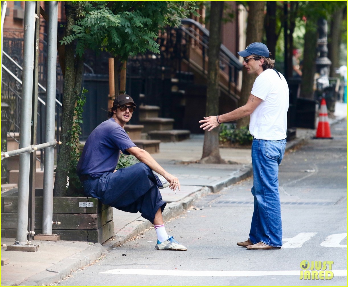 Jacob Elordi Gets Playful with Friend Marko Ristic During NYC Lunch ...