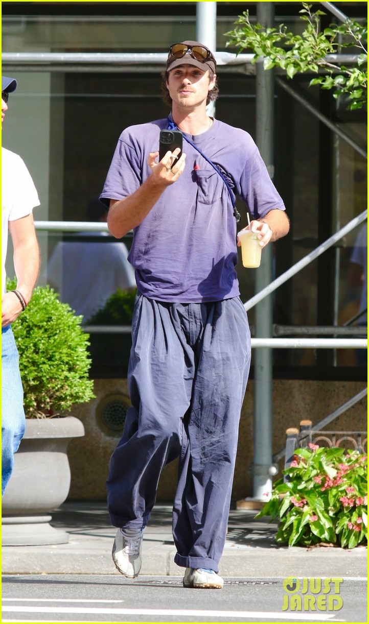 Jacob Elordi Gets Playful with Friend Marko Ristic During NYC Lunch ...