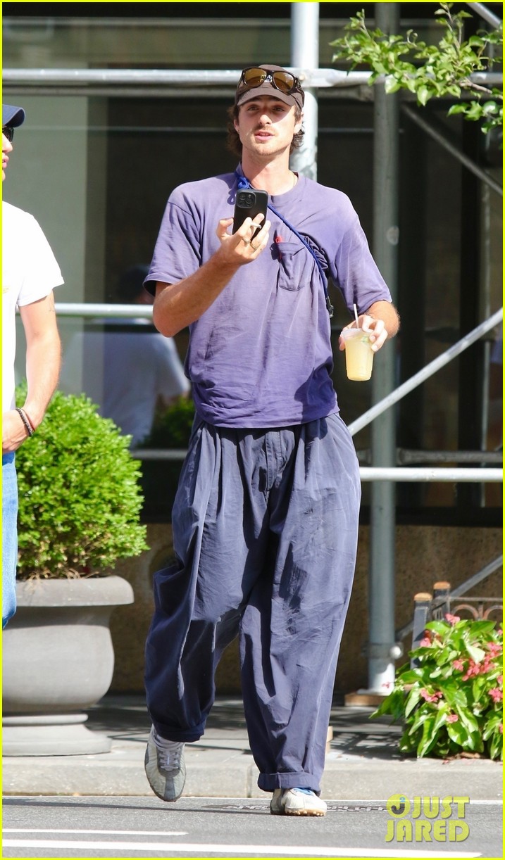 Jacob Elordi Gets Playful with Friend Marko Ristic During NYC Lunch ...