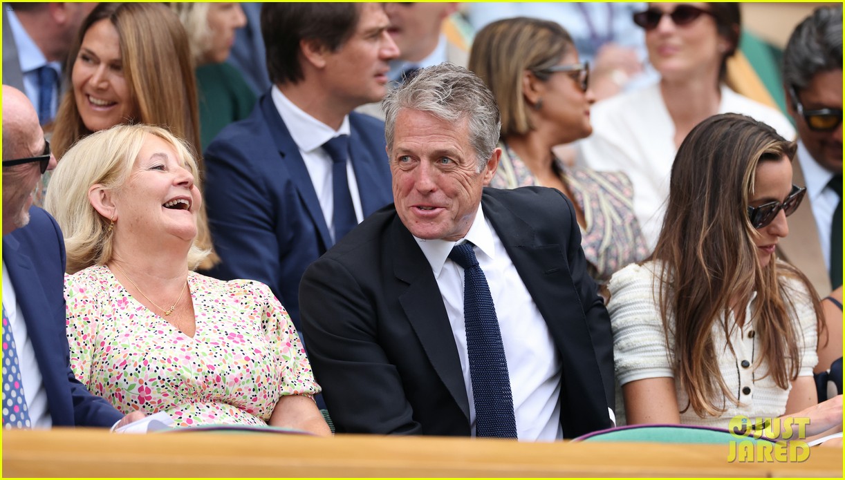Hugh Grant Goes Viral for Falling Asleep at Wimbledon, Caught Nodding ...