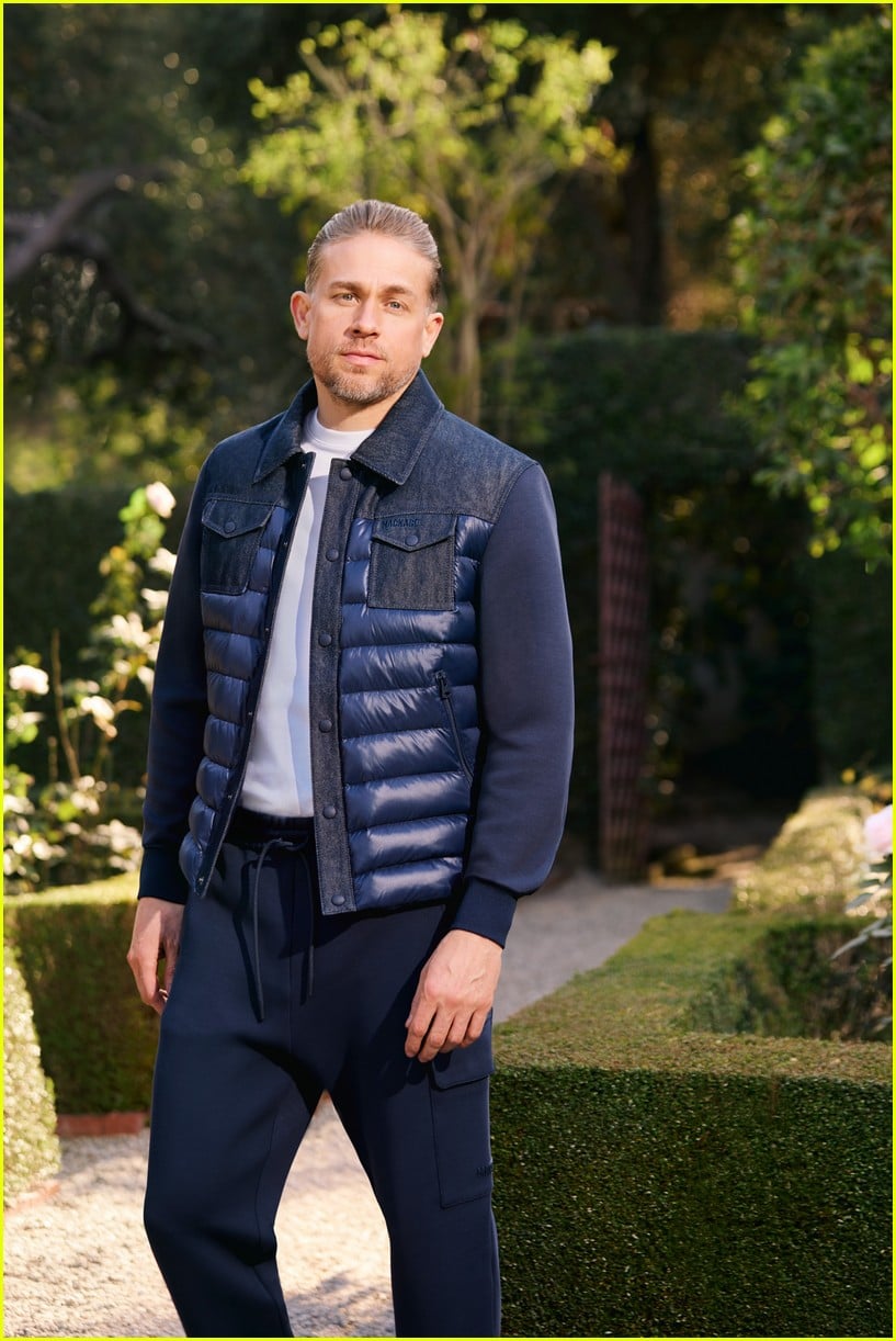 Charlie Hunnam Models Mackage's First-Ever Denim Collection, Which Is ...