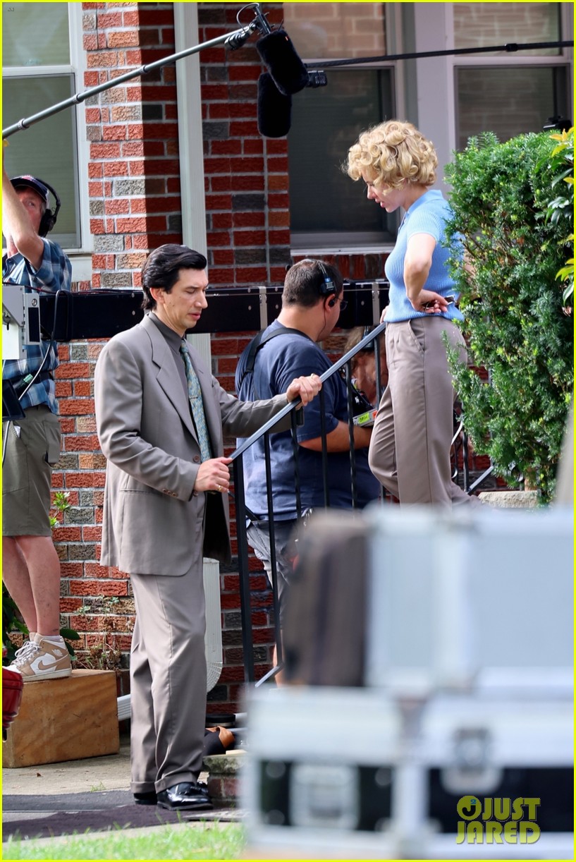 Scarlett Johansson Returns to Filming 'Paper Tiger' Movie with Adam ...