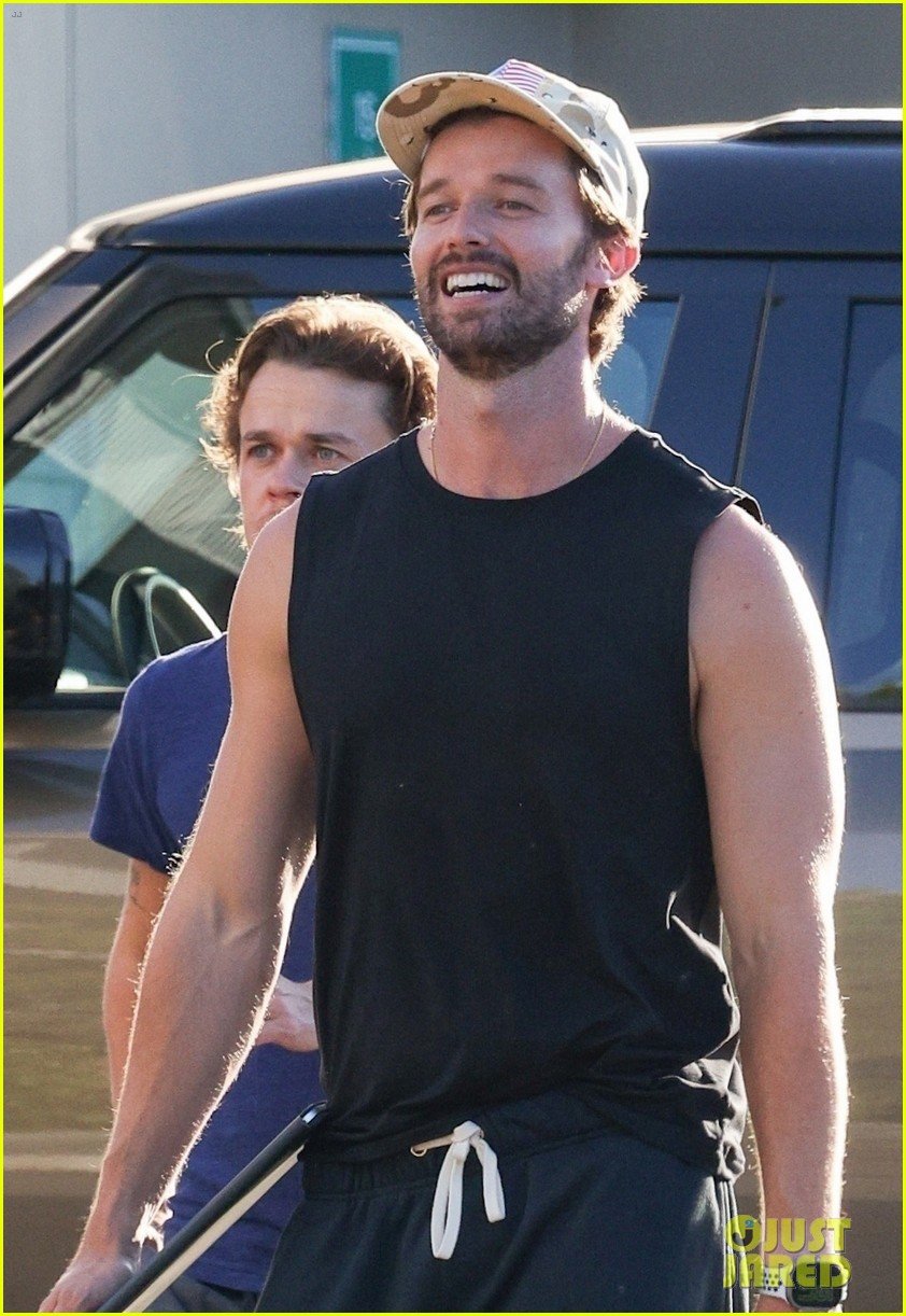Patrick Schwarzenegger Shows Off His Arms While Stepping Out with John Owen Lowe in L.A.: Photo ...