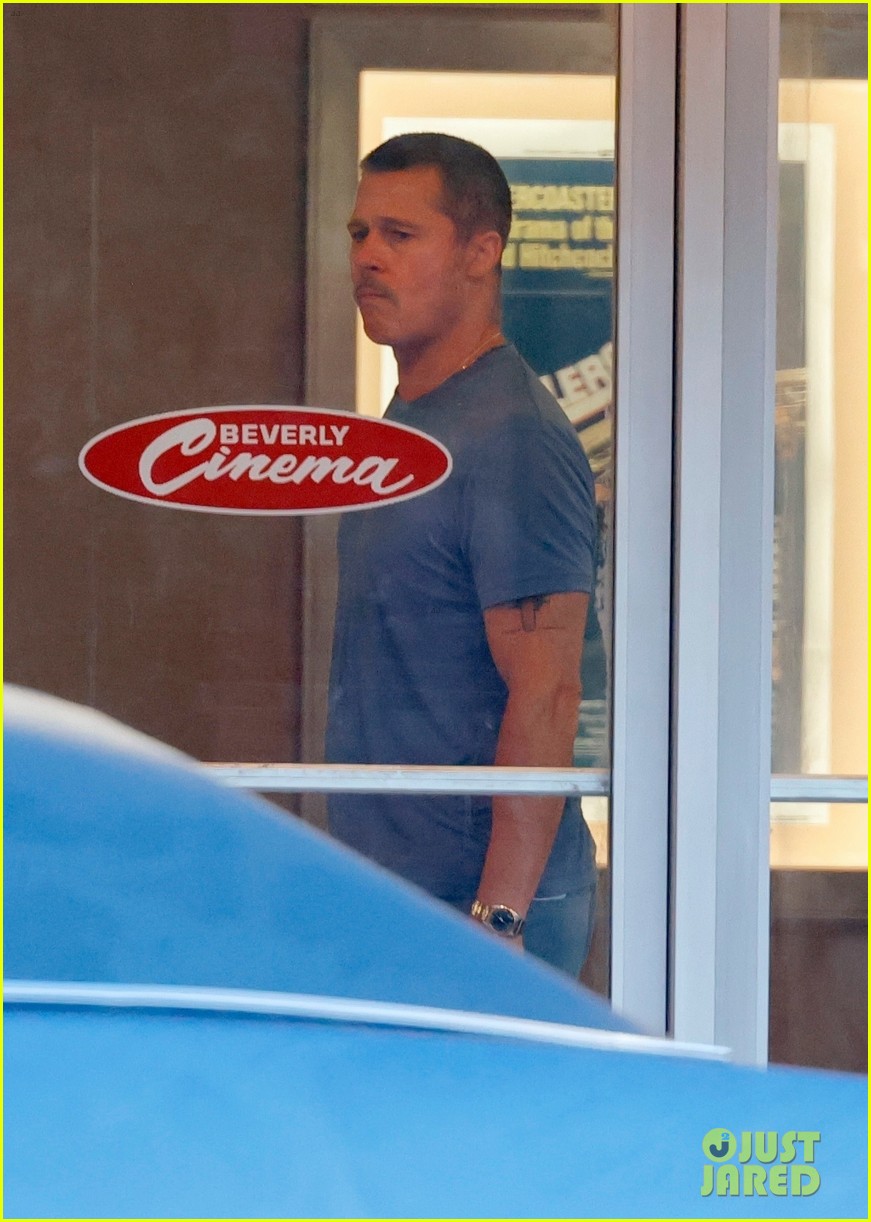 Brad Pitt Spotted as Cliff Booth Again in First Photos from 'Once Upon ...