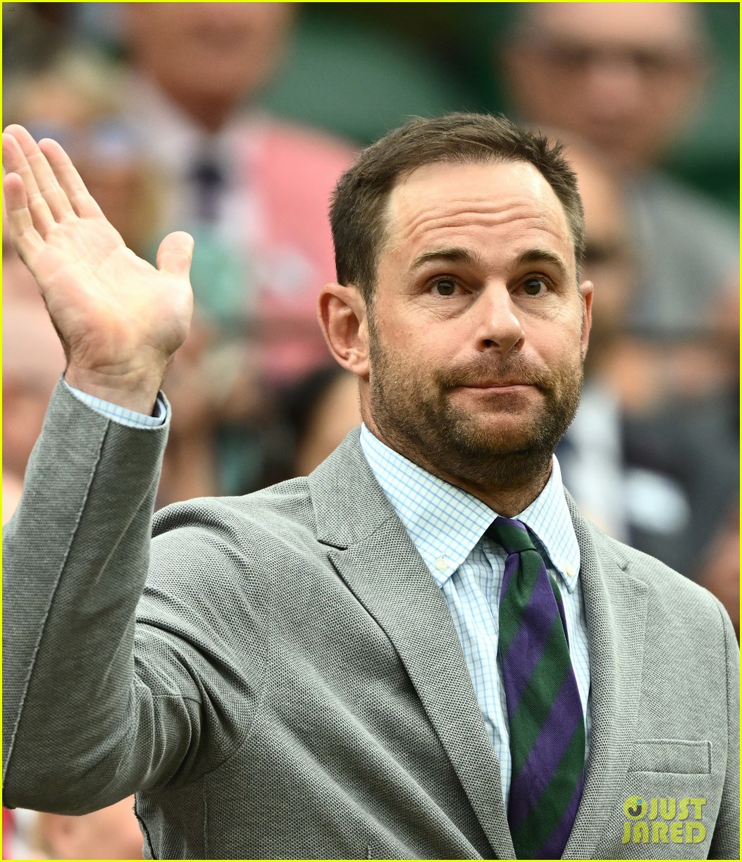 Andy Roddick Returns to Wimbledon for First Time Since Retirement in ...