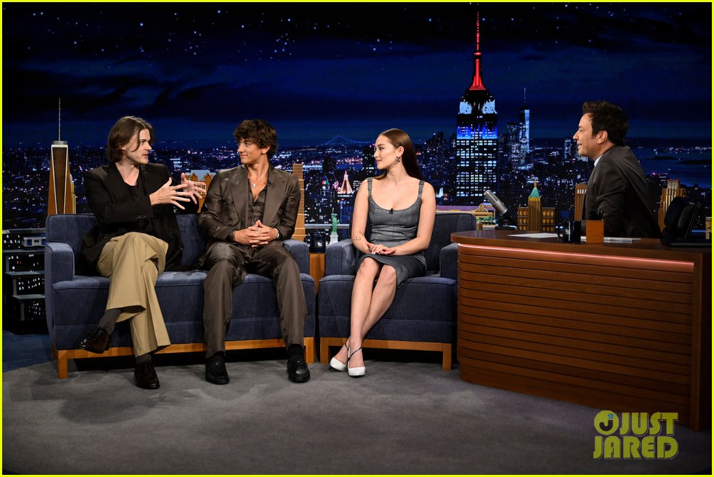 Lola Tung, Gavin Casalegno, & Christopher Briney Promote 'The Summer I Turned Pretty' Season 3 ...