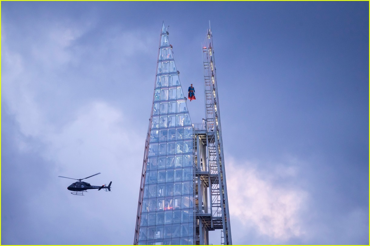 Photo: superman at the shard london 04 | Photo 5178316 | Just Jared ...
