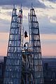 'Superman' Stars Visit London's Shard to See Awesome Statue Spectacle ...