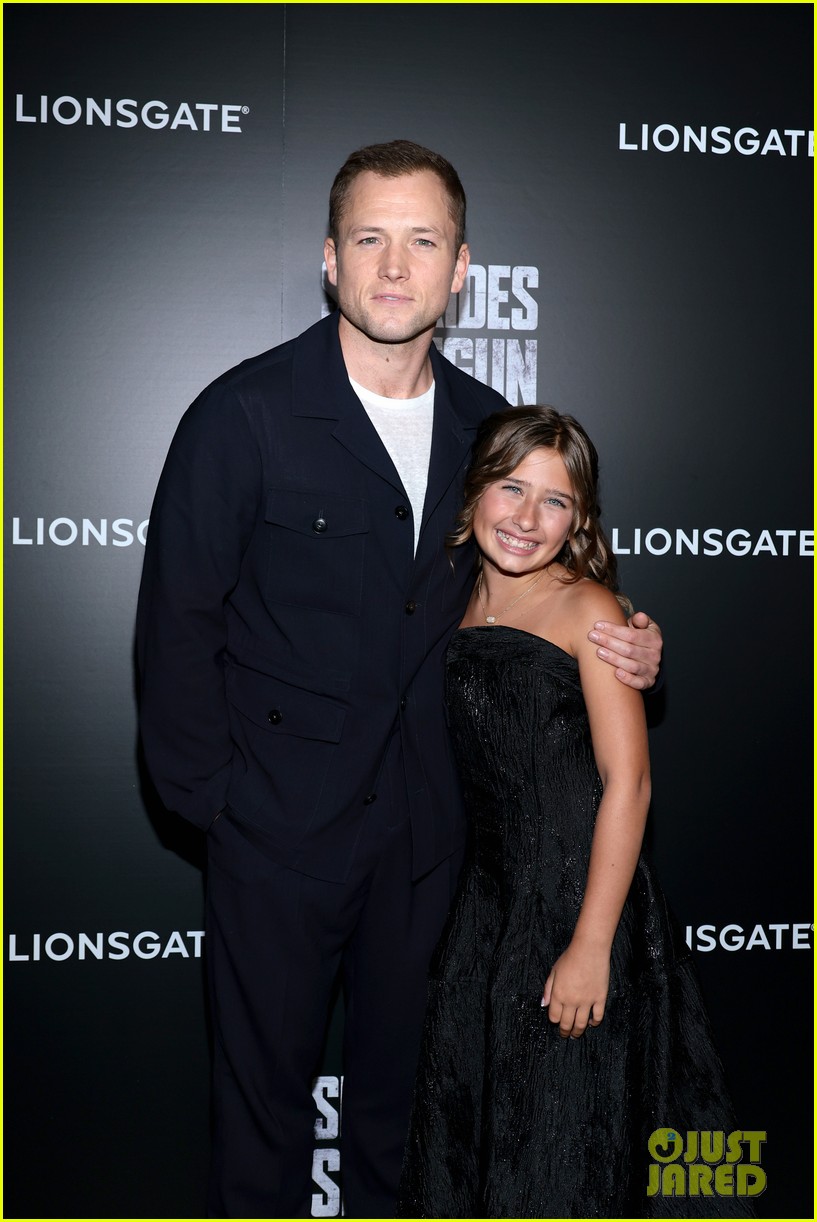 Taron Egerton & Young Co-Star Ana Sophia Heger Attend 'She Rides Shotgun' Premiere in NYC: Photo ...