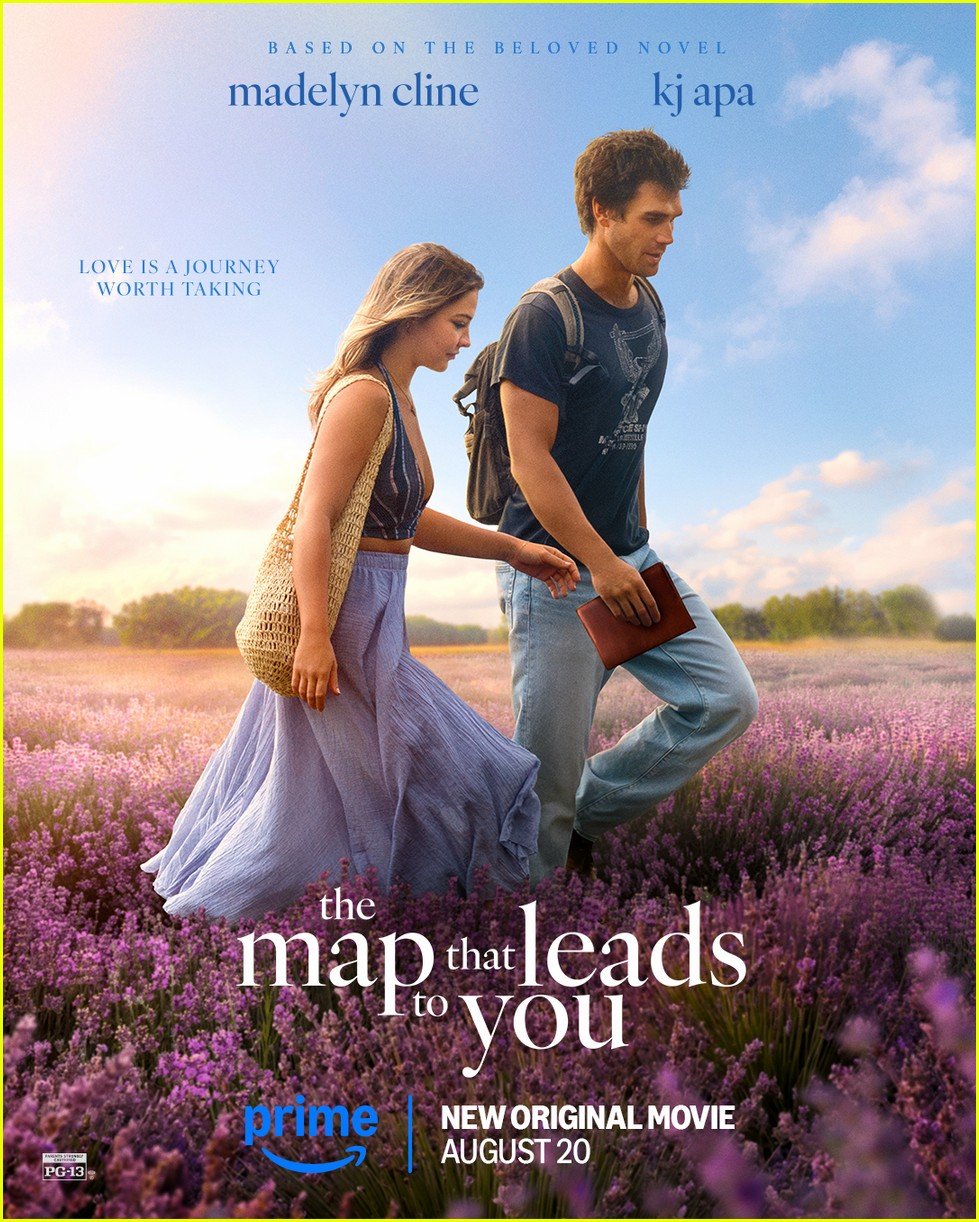 Get the First Look at KJ Apa & Madelyn Cline in 'The Map That Leads to ...