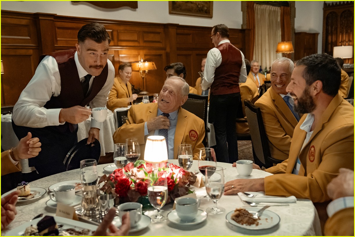 Travis Kelce's Shirtless Scene in 'Happy Gilmore 2' Gets a Behind-the-Scenes Video - Watch Now ...