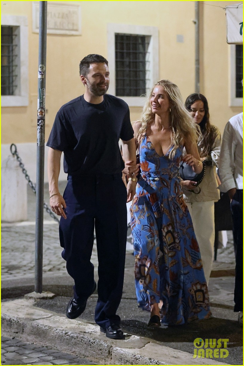 Sebastian Stan & Girlfriend Annabelle Wallis Show Off Cute PDA During ...