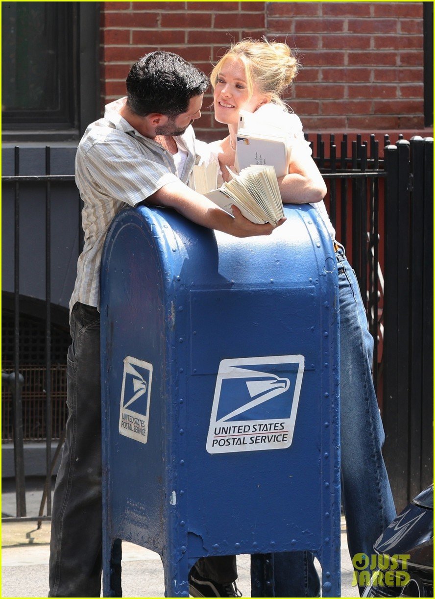 Penn Badgley & Meghann Fahy Spotted Filming 'You Deserve Each Other ...