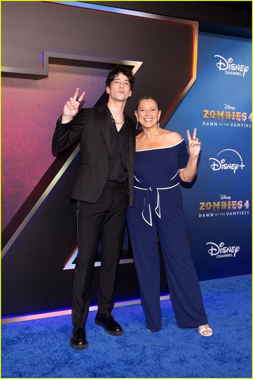 Meg Donnelly & Milo Manheim Get Support from Loved Ones at 'Zombies 4 ...