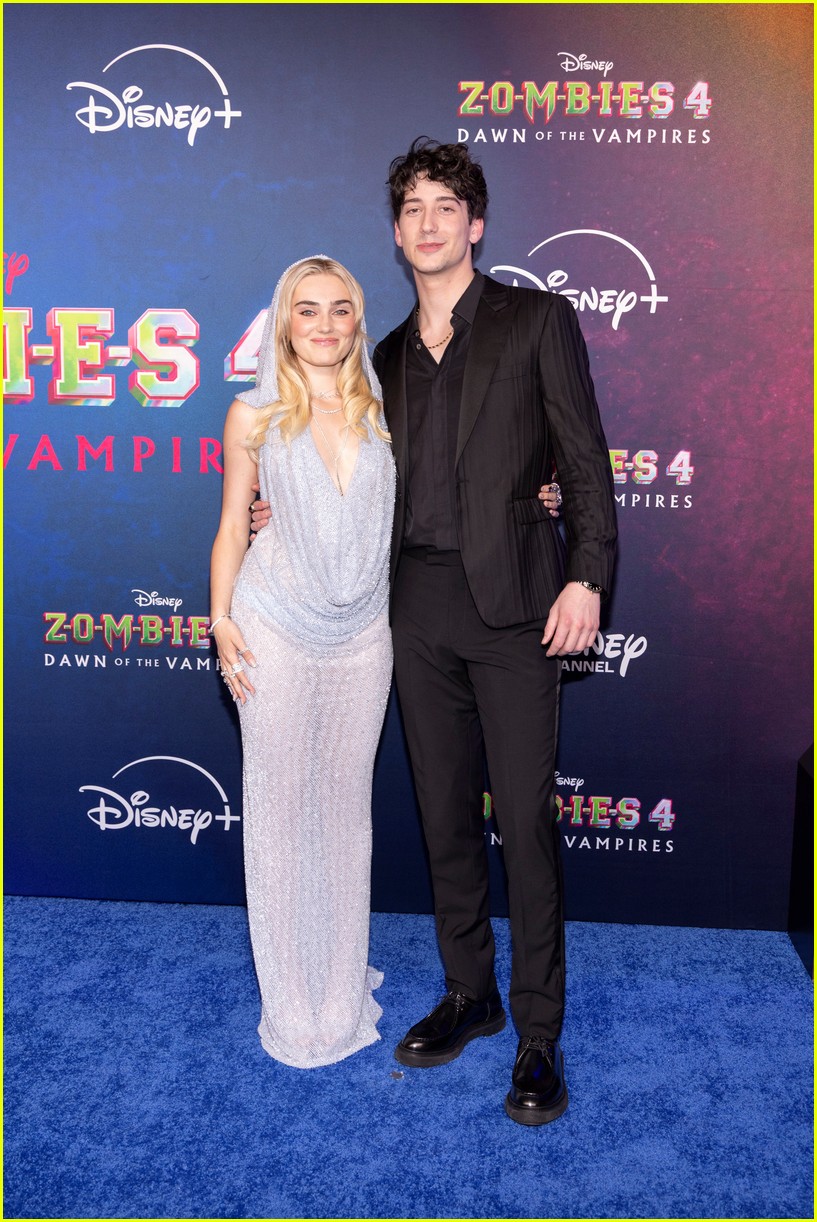 Meg Donnelly & Milo Manheim Get Support from Loved Ones at 'Zombies 4 ...