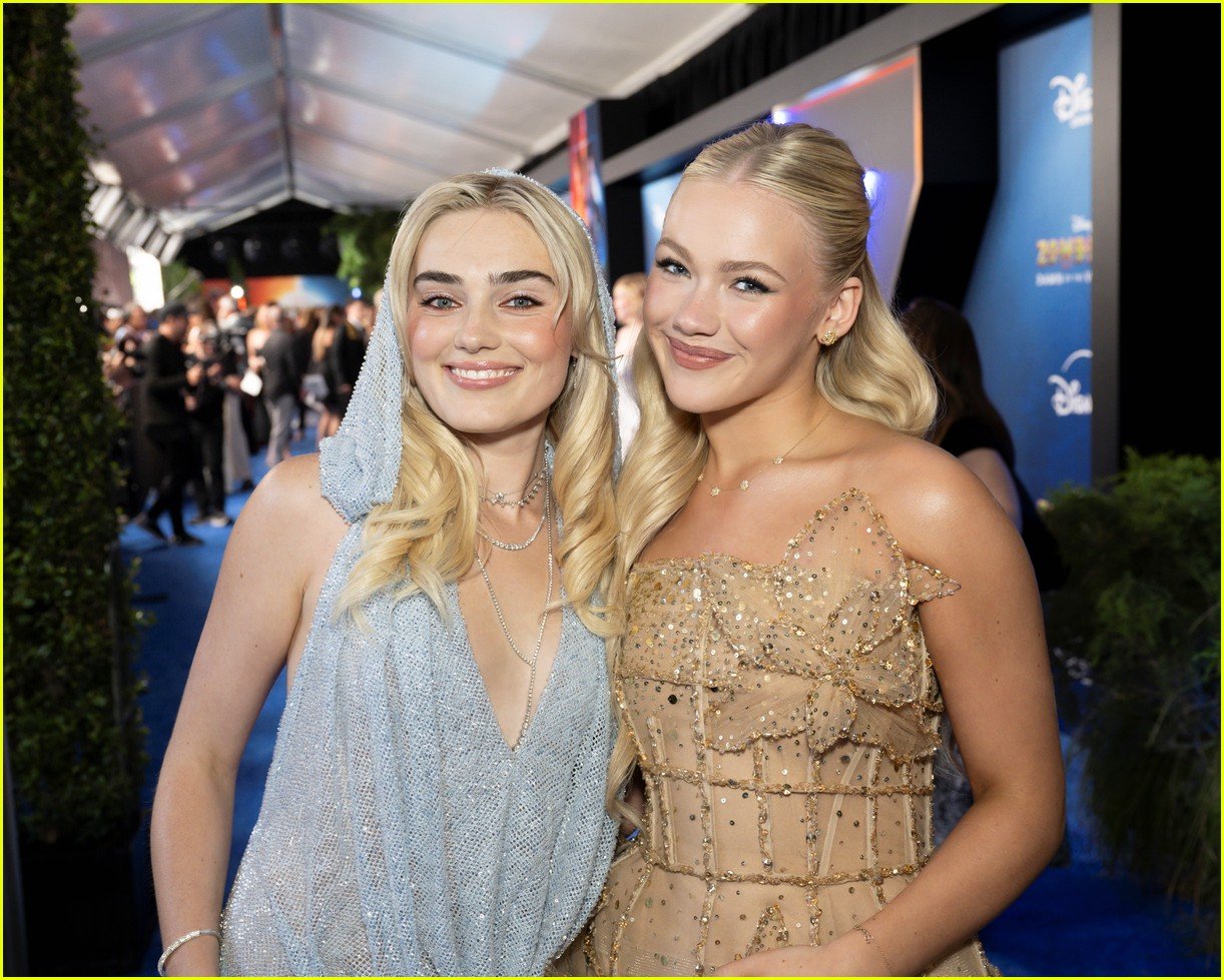 Meg Donnelly & Milo Manheim Get Support from Loved Ones at 'Zombies 4' Premiere: Photo 5181251 ...