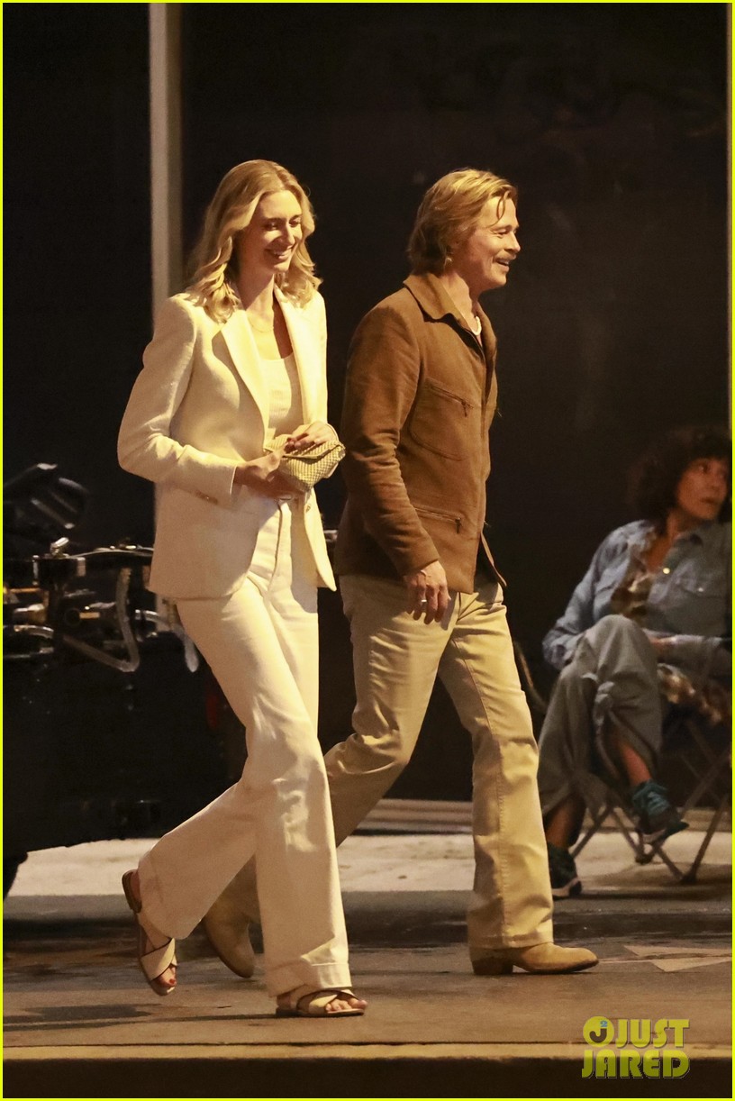 Elizabeth Debicki Seen On Set of 'The Adventures of Cliff Booth' with ...