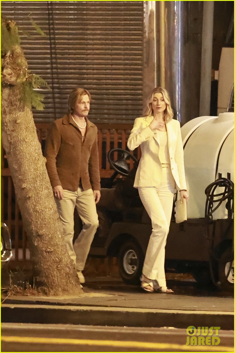 Elizabeth Debicki Seen On Set of 'The Adventures of Cliff Booth' with ...