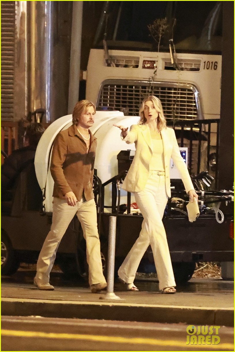 Elizabeth Debicki Seen On Set of 'The Adventures of Cliff Booth' with ...