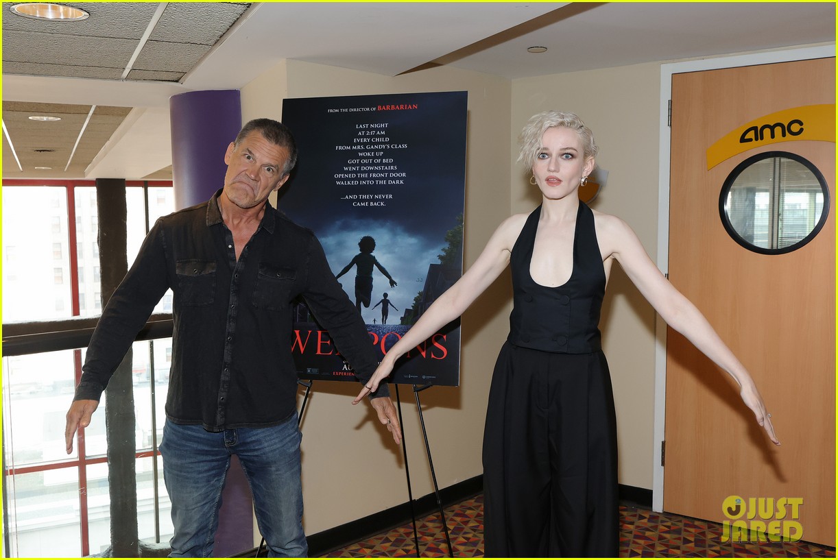 Julia Garner's Husband Mark Foster Joins Her on 'Weapons' Press Tour in ...