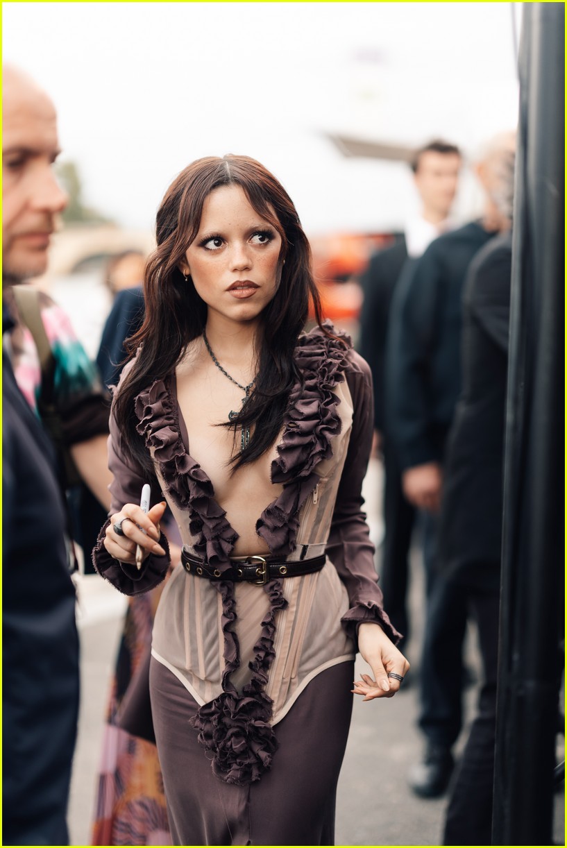 Jenna Ortega Continues 'Wednesday' Season 2 'Doom Tour' In Paris, Shares Her Thoughts On Social ...