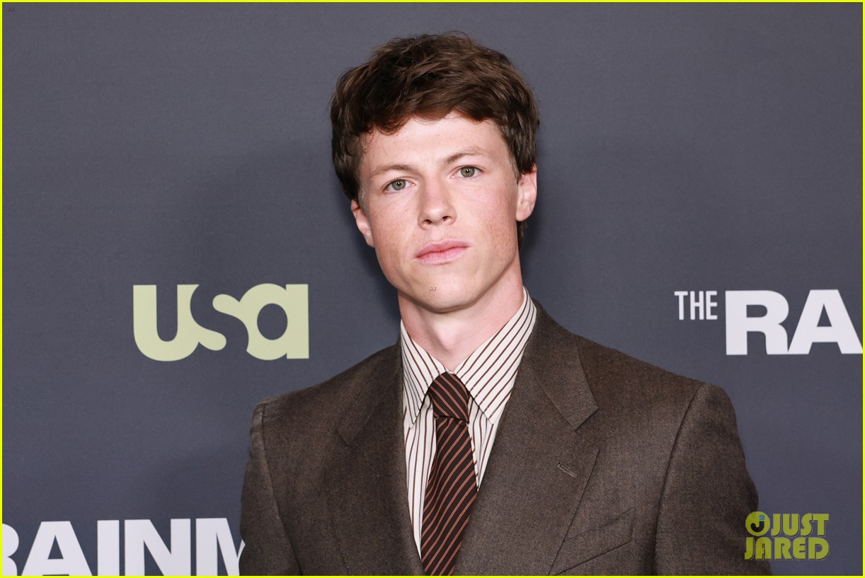 'The Rainmaker' Star Milo Callaghan Bends Down to Madison Iseman's ...