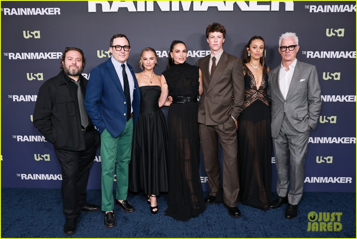 'The Rainmaker' Star Milo Callaghan Bends Down to Madison Iseman's ...