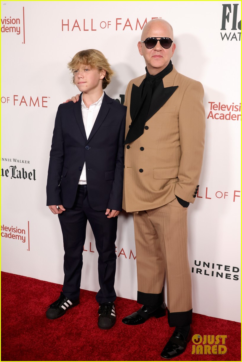 Ryan Murphy Makes Rare Red Carpet Appearance With Son Logan at TV ...