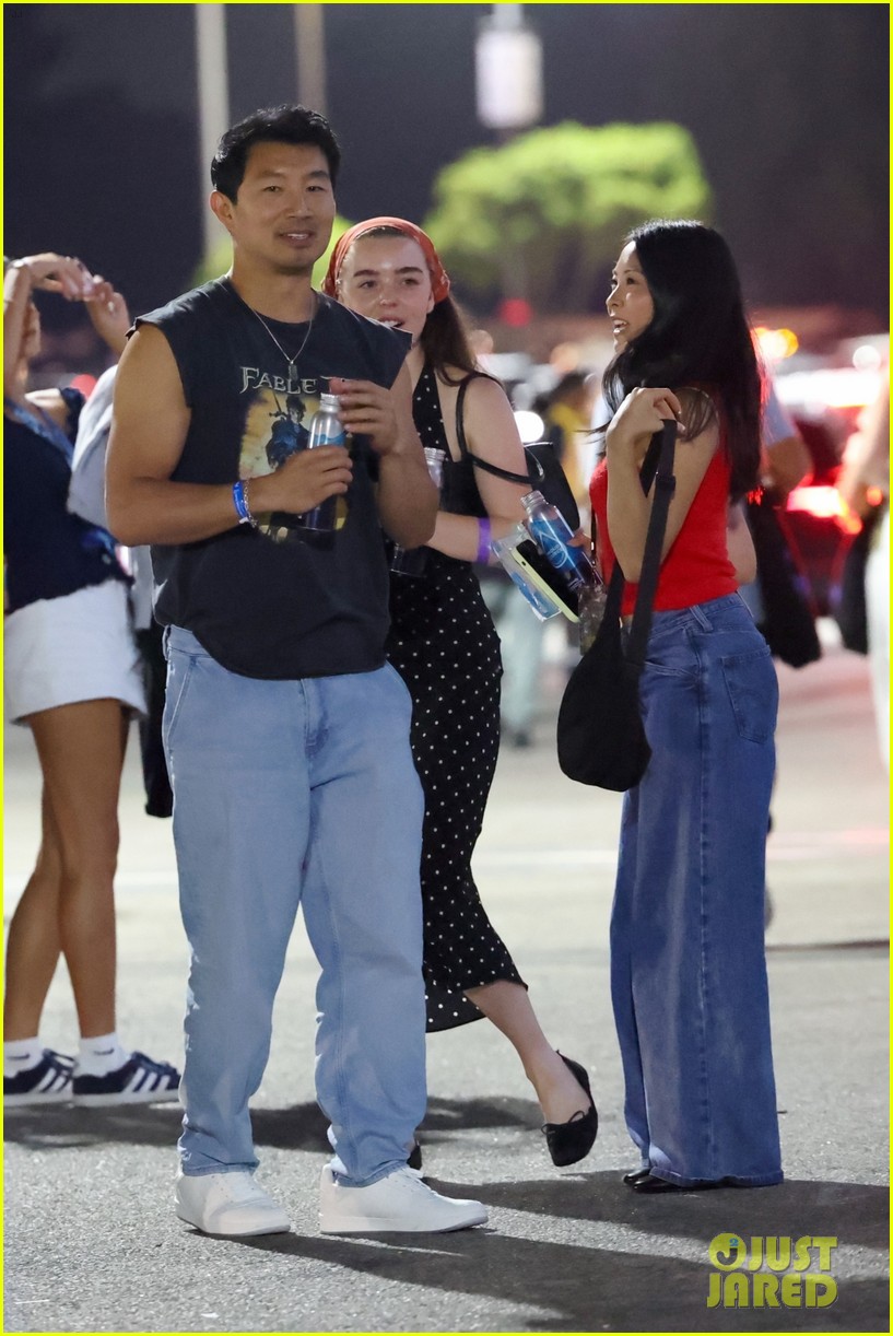 Simu Liu Joins Fiancee Allison Hsu at Work for Gracie Abrams Concert ...