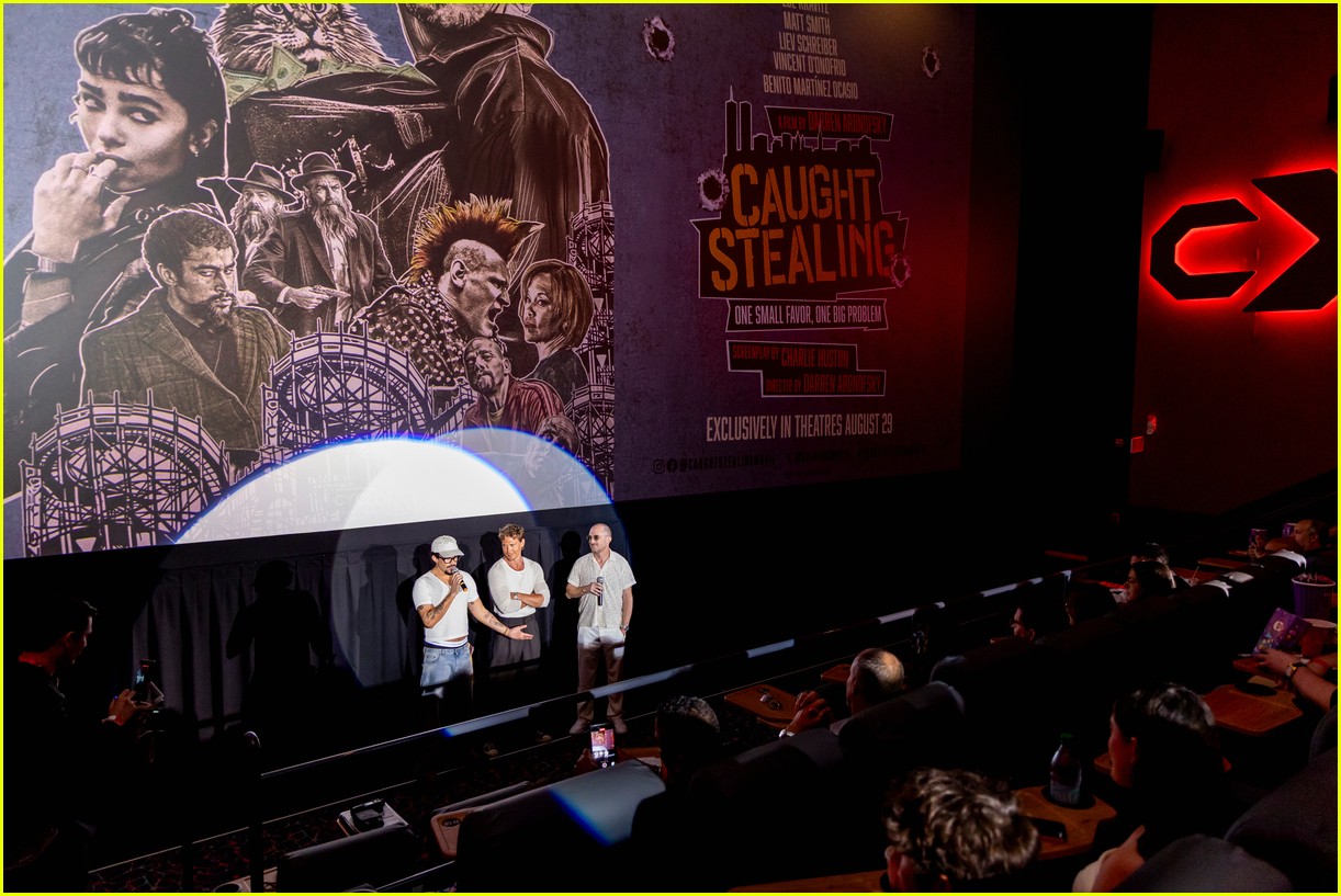 Austin Butler & Bad Bunny Kick Off 'Caught Stealing' Press Tour with ...
