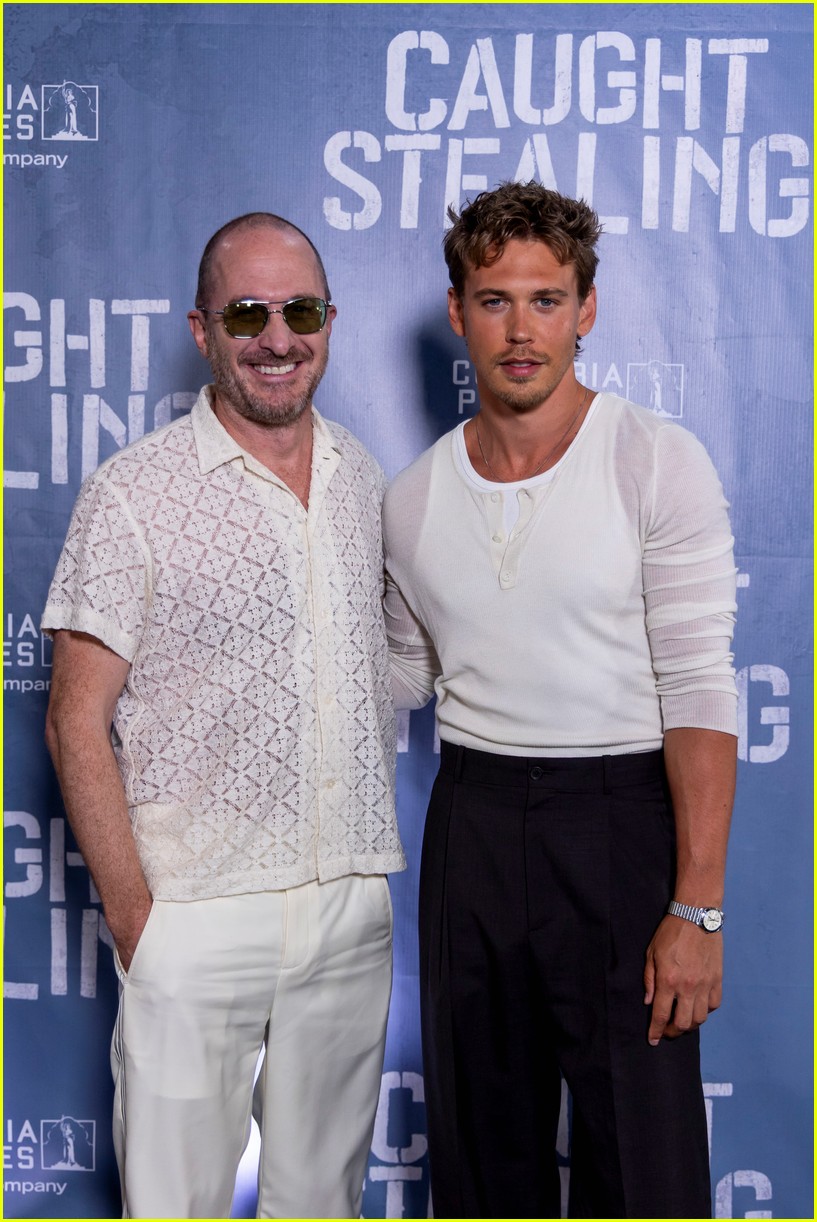 Austin Butler & Bad Bunny Kick Off 'Caught Stealing' Press Tour with ...