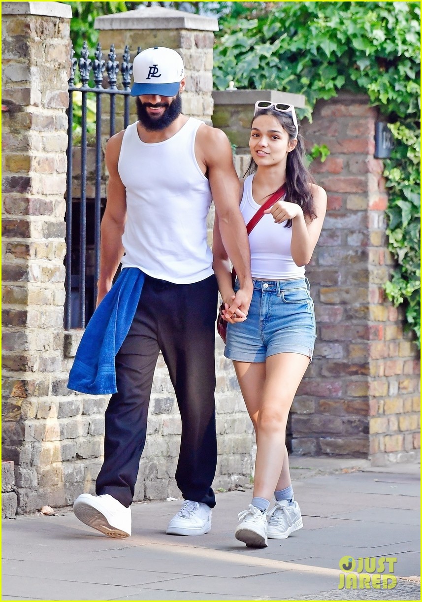 Rachel Zegler & Boyfriend Nathan Louis-Fernand Match in Tank Shirts ...