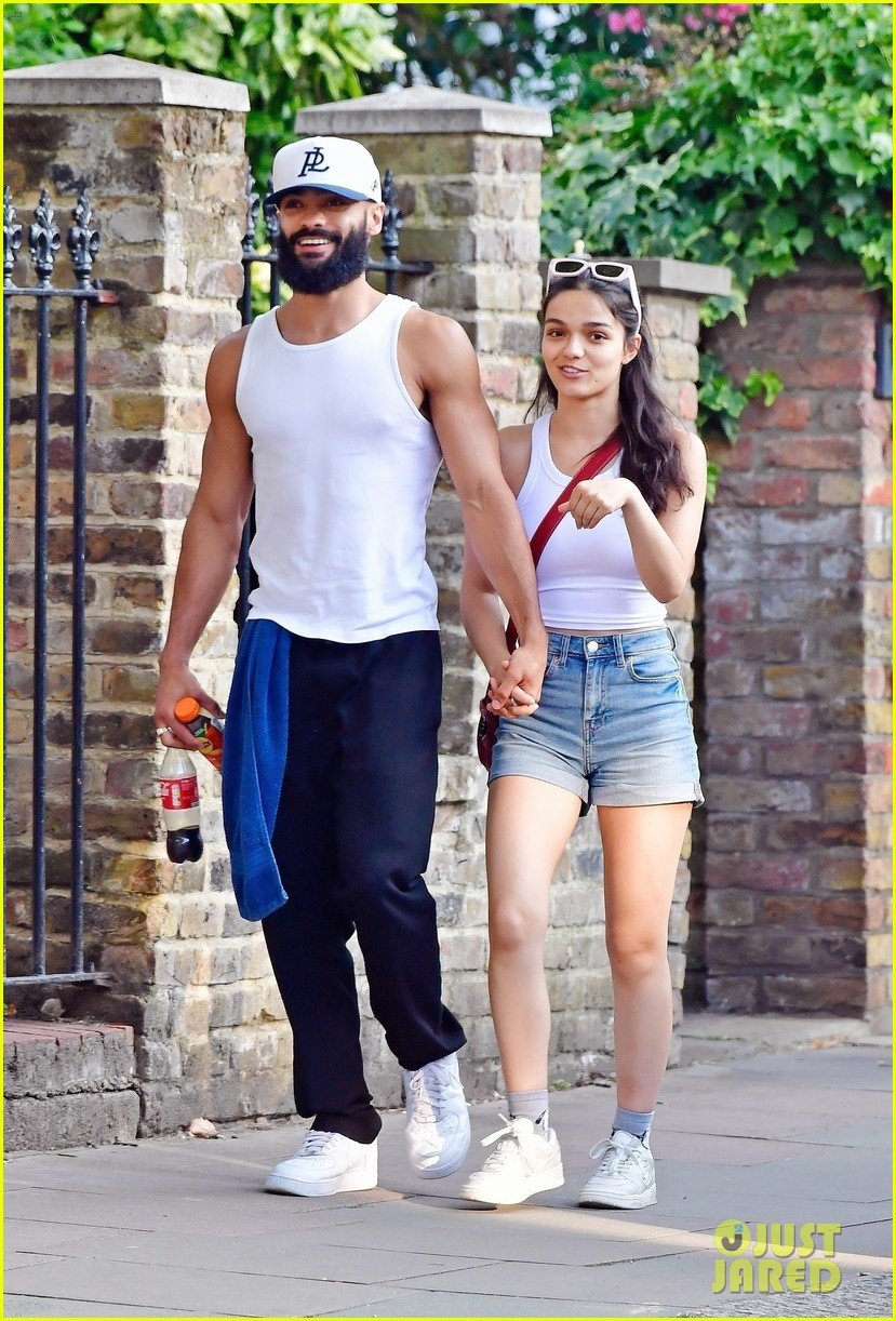 Rachel Zegler & Boyfriend Nathan Louis-Fernand Match in Tank Shirts ...